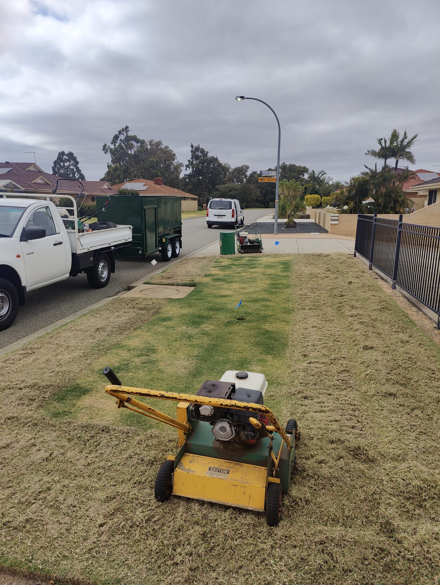 Hire Lawn Vertimowing Services in Perth, WA - Premier Lawns